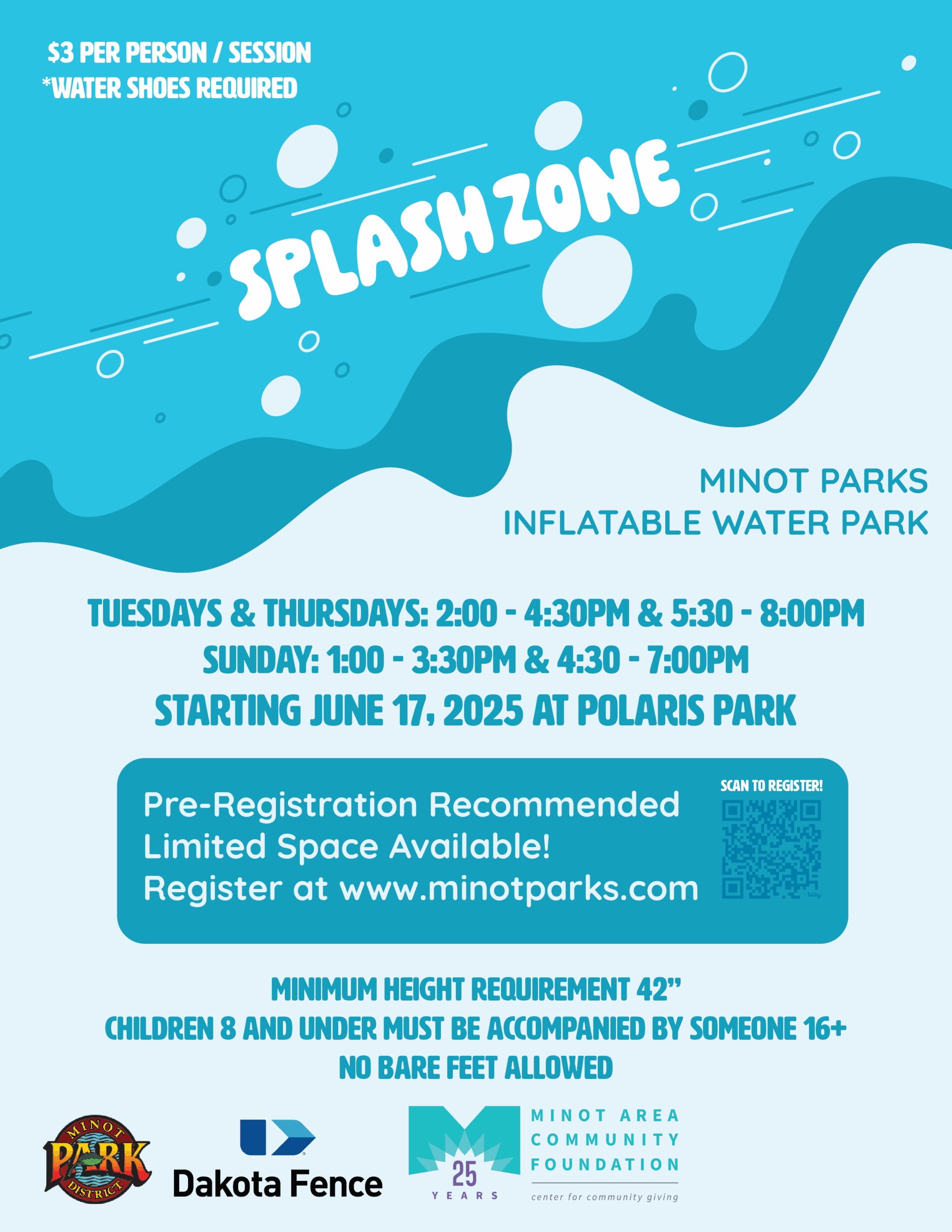 Splash Zone - Minot Parks and Recreation