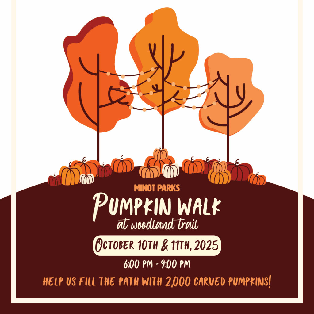 Pumpkin Walk at Woodland Trail - Minot Parks and Recreation
